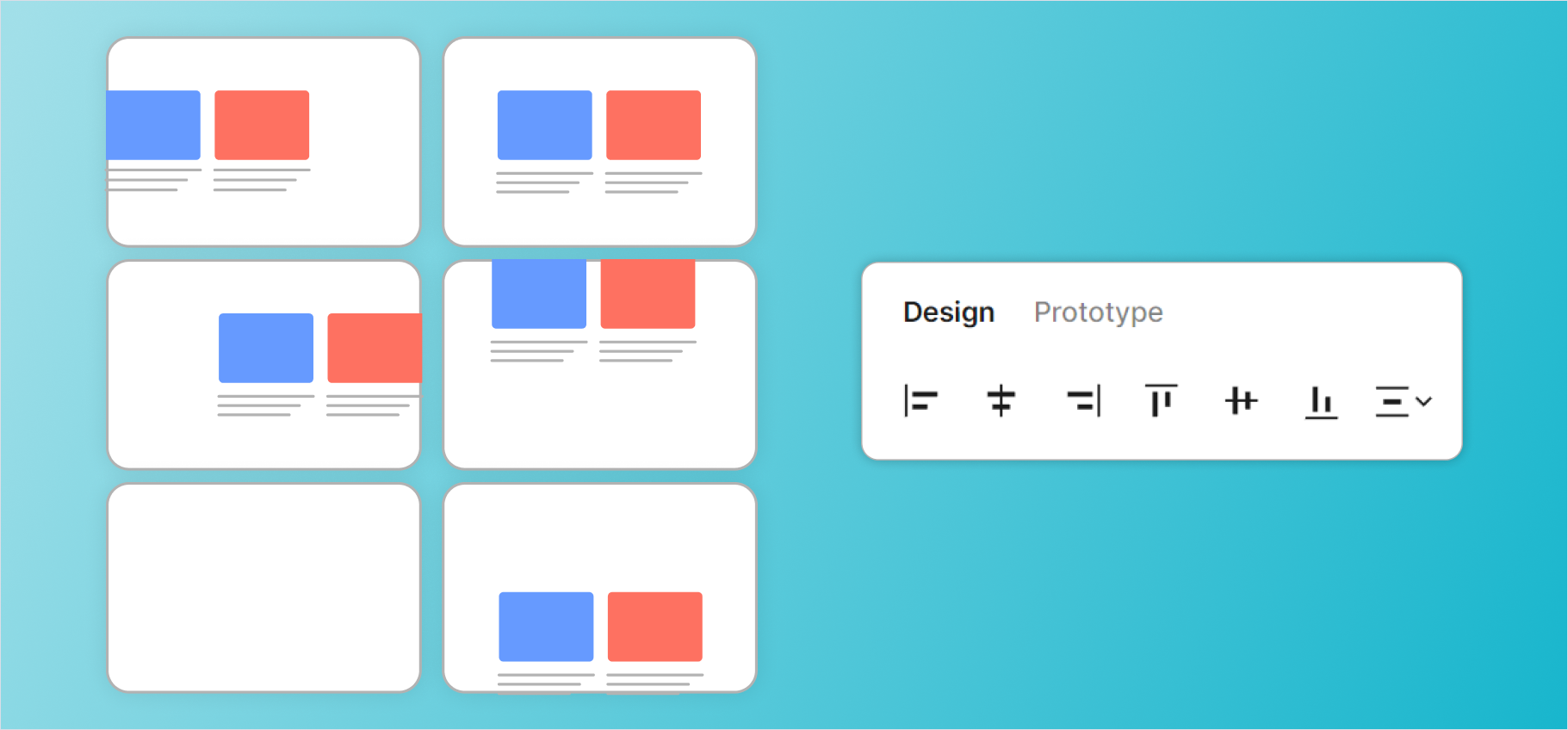 Aligning and Distributing Elements in Figma