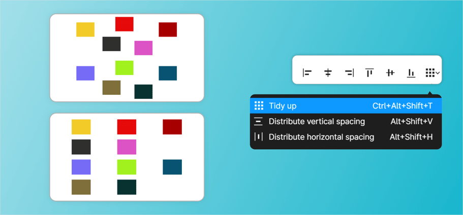 Aligning and Distributing Elements in Figma
