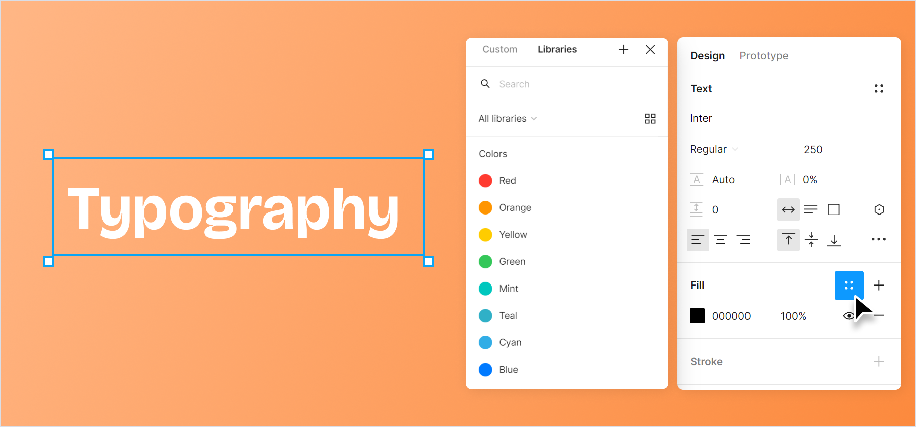 Using Colors and Styles in Figma