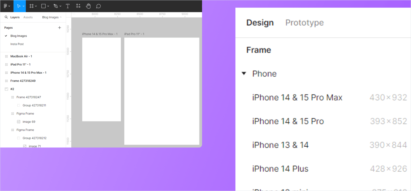 A Beginner's Guide: Creating Frames and Shapes in Figma