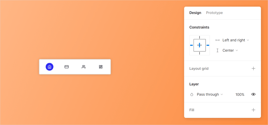 Using Constraints and Resizing Elements in Figma: Setting constraints ...