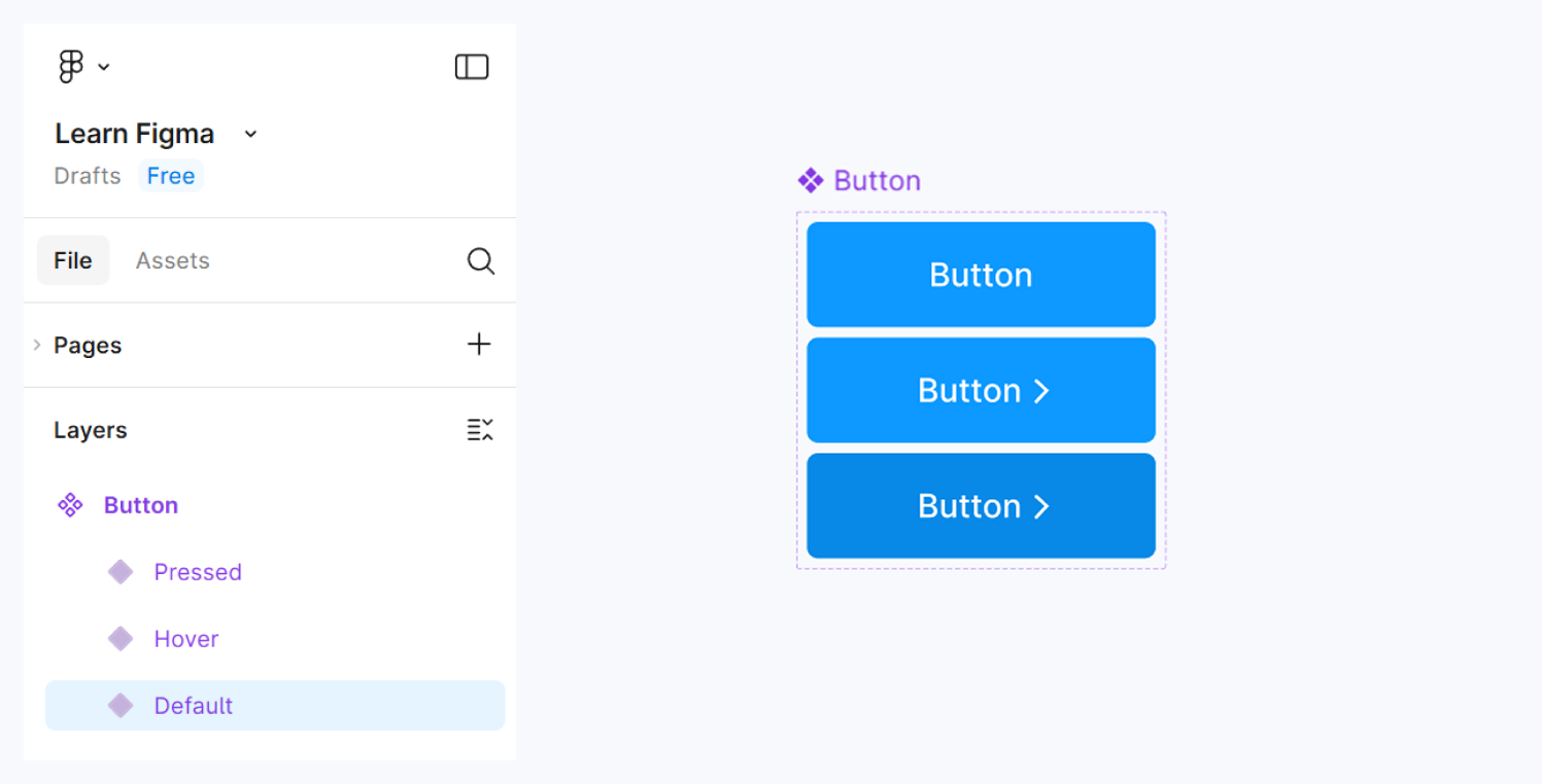 Figma Interactive Components: Build Buttons, Toggles & Menus