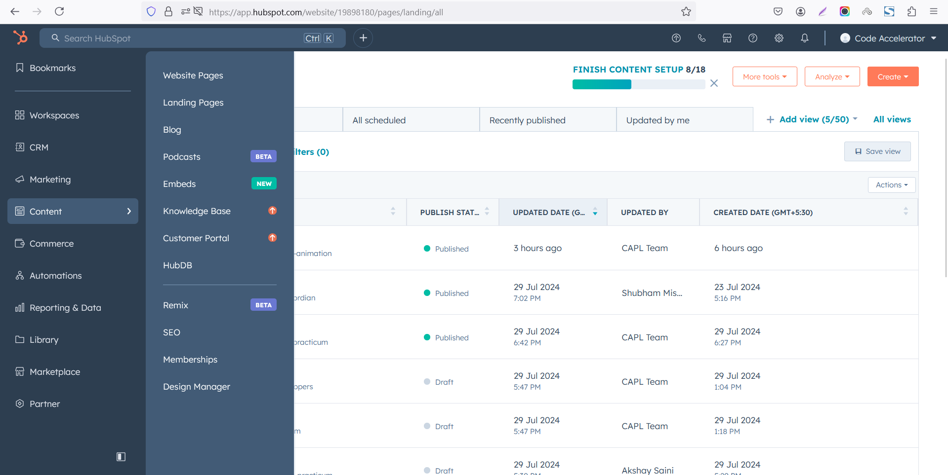 Timeline Module Documentation Page